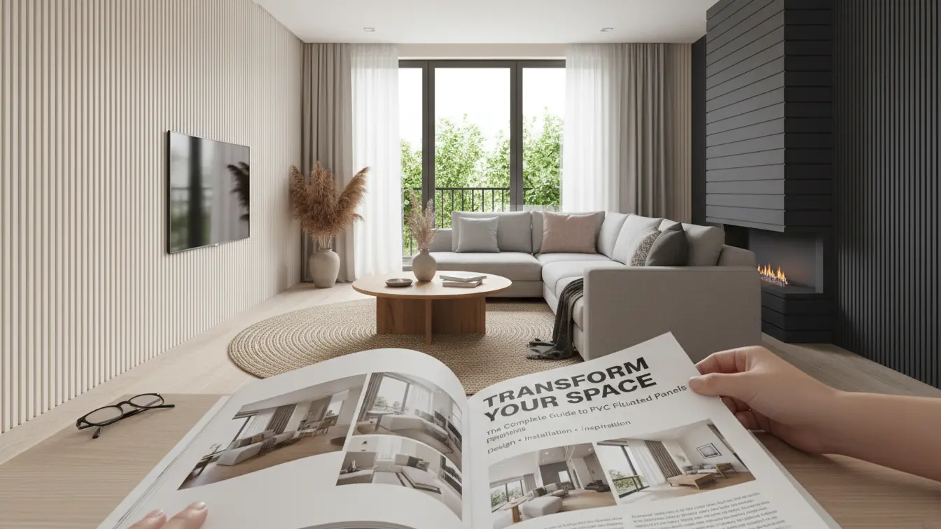 PVC Fluted Wall Panels in UAE | Stylish & Durable Interior Design Solu